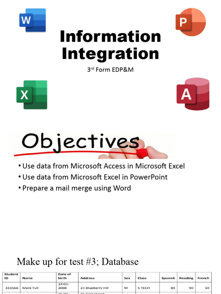 Data Integration in Office Applications | PDF | Microsoft Excel | Computing