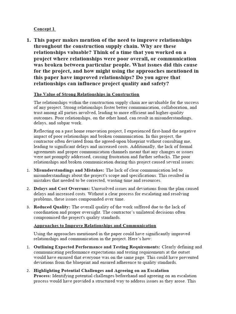 Pre-Project Planning - 7 | PDF | Communication | Business