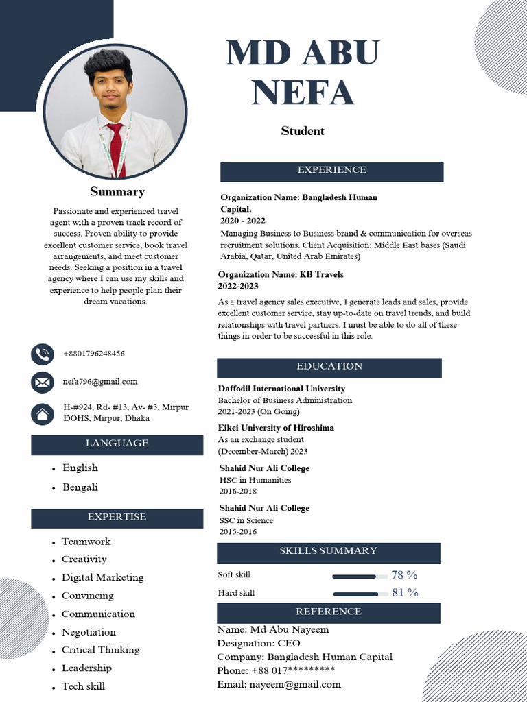 CV-for-assignment | PDF | Business