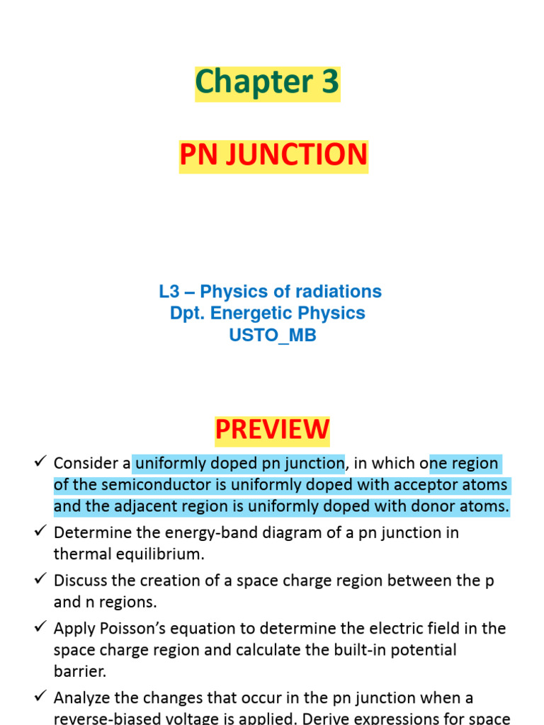 SC 3 | PDF | P–N Junction | Doping (Semiconductor)