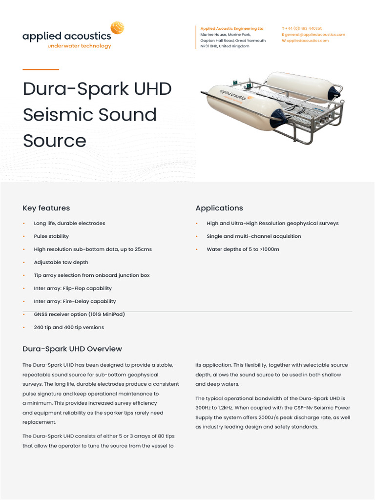 Dura Spark UHD - Technical Specification Issue 1 1 | PDF | Power Supply ...