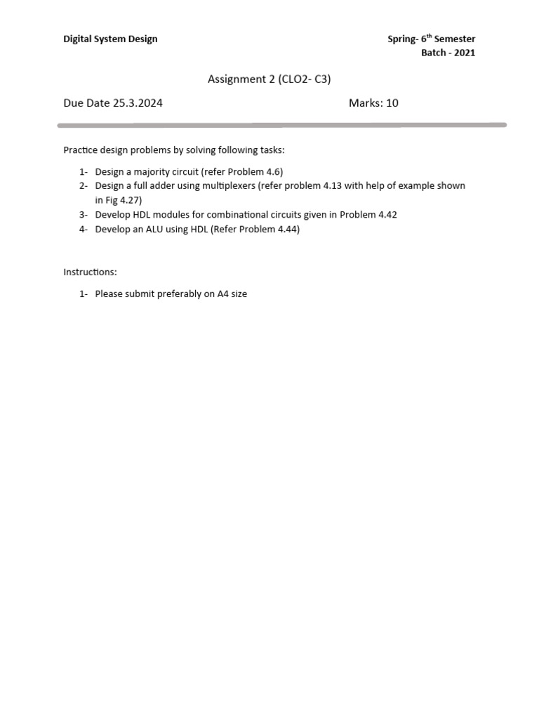 Assignment 2 Clo2 Pdf Computers