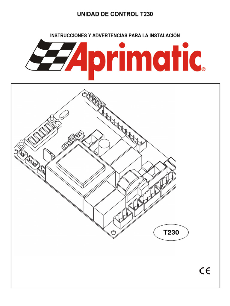 Manual T230 | PDF | Relé | Cambiar