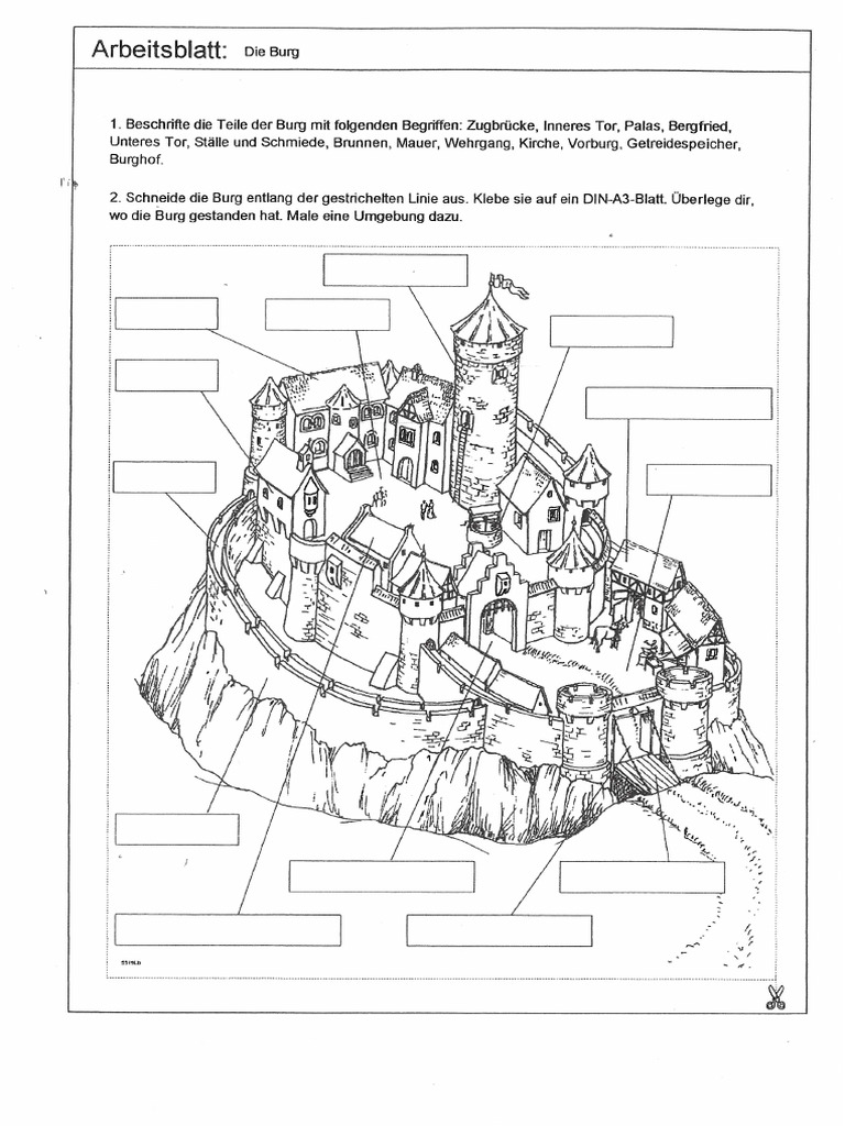 Burg Im Mittelalter, AB | PDF