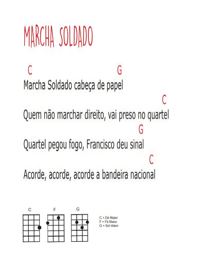 Marcha Soldado | PDF