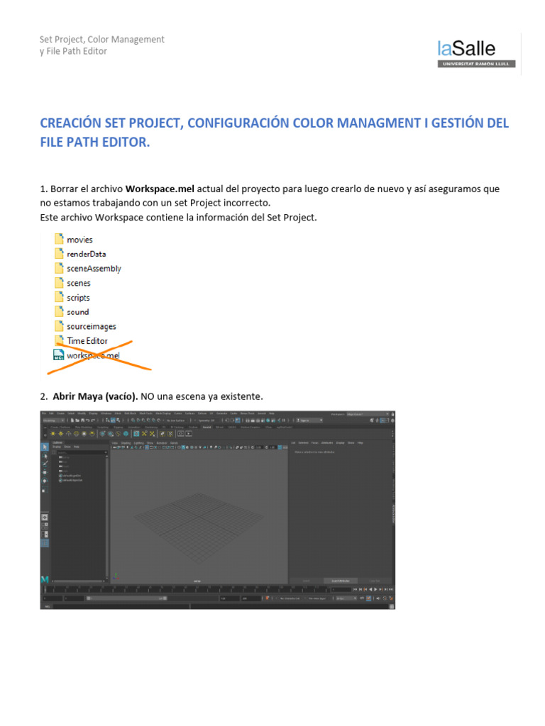 Maya SetProject ColorManagment FilePath | Descargar gratis PDF ...