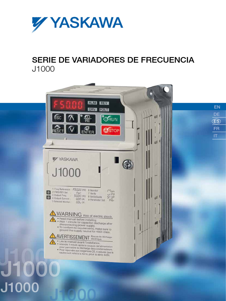 Catalogo J1000 | PDF | Ingenieria Eléctrica