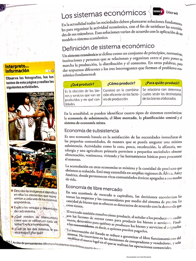 SISTEMAS ECONOMICOS | PDF