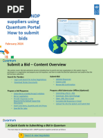 Bid Securing Declaration Form | PDF