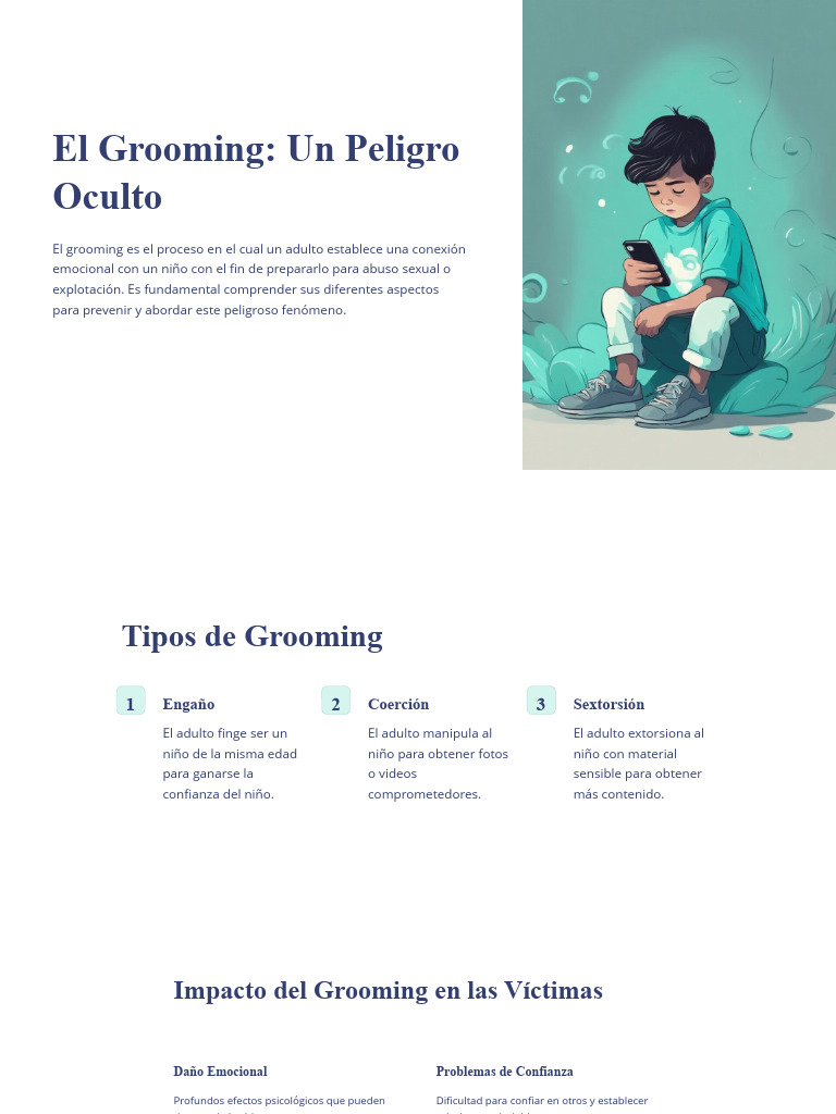 GROOMING | PDF | Adultos | Abuso sexual