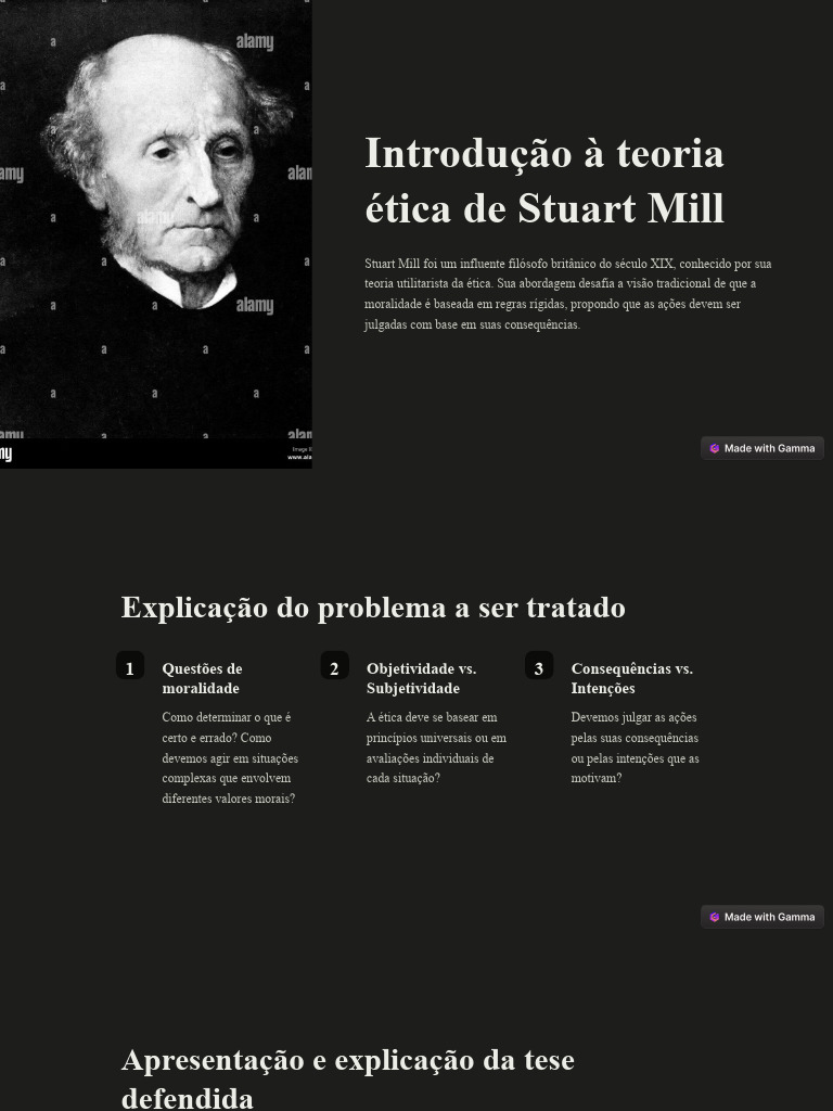 Introducao A Teoria Etica de Stuart Mill | PDF | Utilitarismo | John Stuart Mill