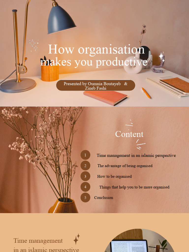 Boost Productivity Through Organization | PDF | Time Management ...