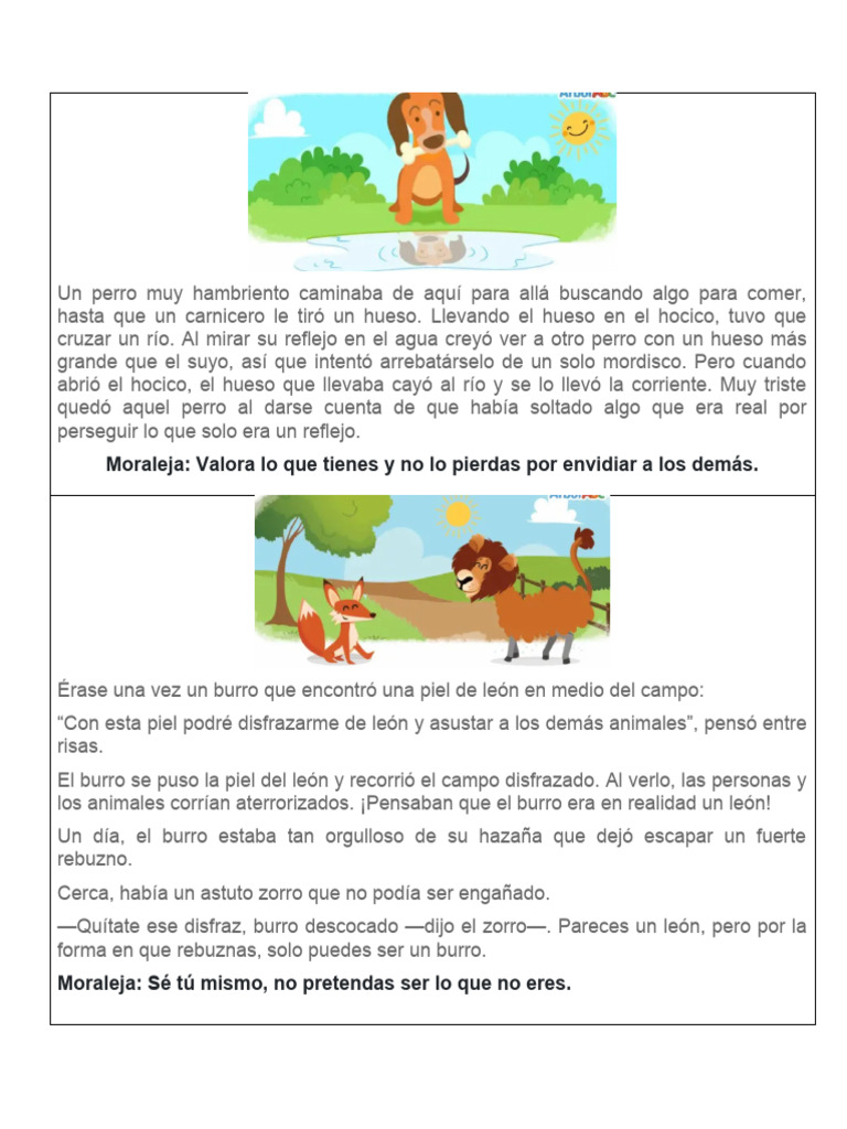 Fabulas | PDF
