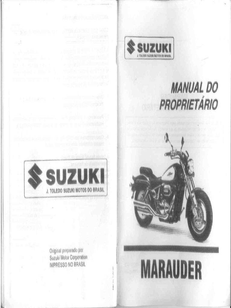 Manual Do Proprietario Marauder Portugues | PDF