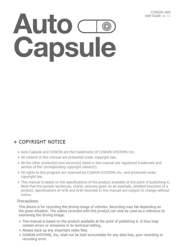 AW1 Manual 1.0 EN | PDF | Ios | I Phone