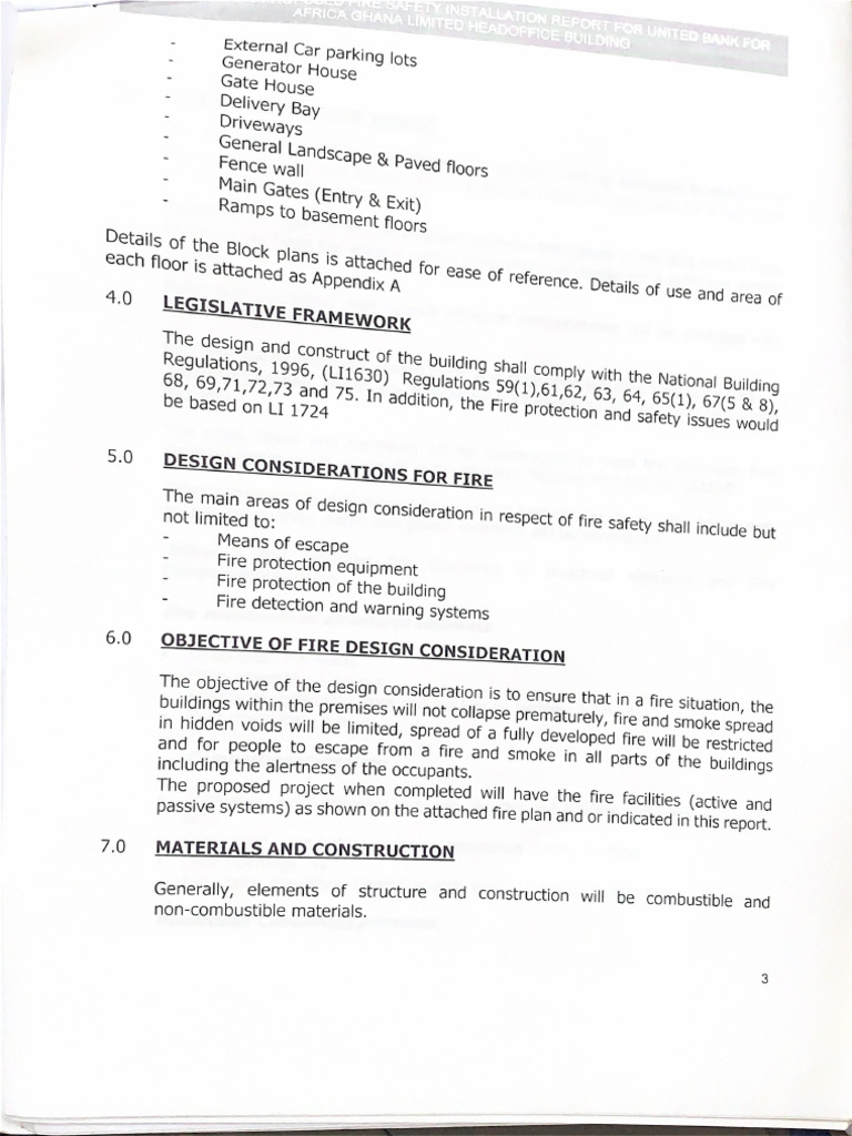 Fire Design Consideration | PDF