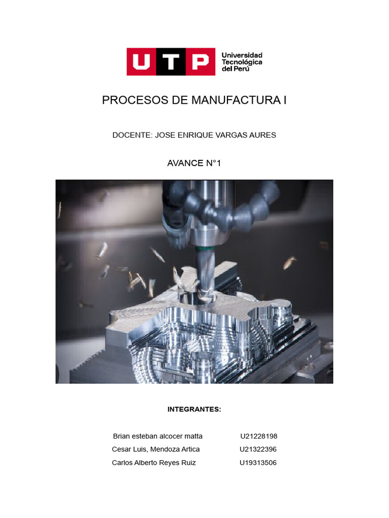 Lab 1 Procesos de Manufactura | PDF