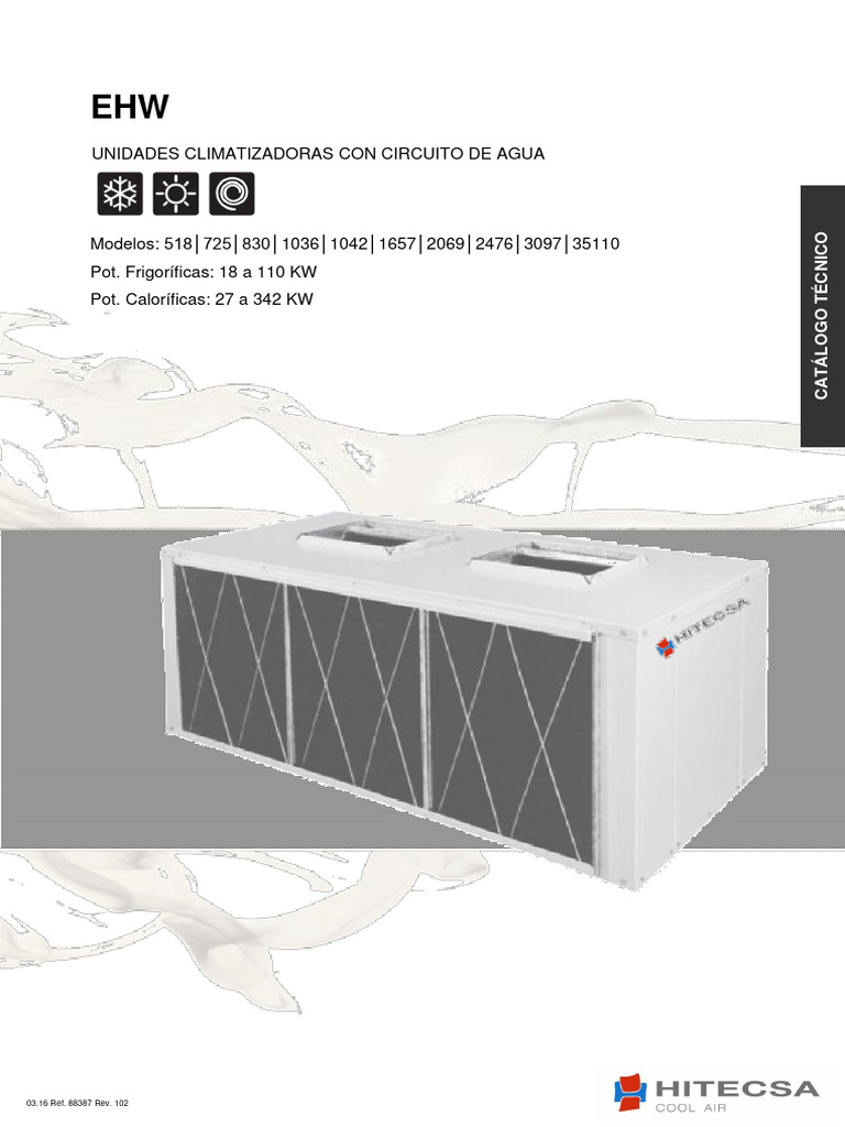 Edm Ehw Hitecsa | Descargar gratis PDF | Ingeniería mecánica | Ingeniería de Edificación