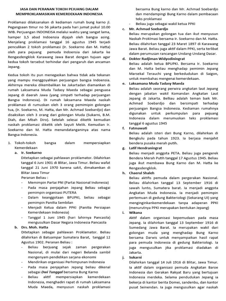 Perjuangan Kemerdekaan RI (SMT II) | PDF | Politik | Perjalanan
