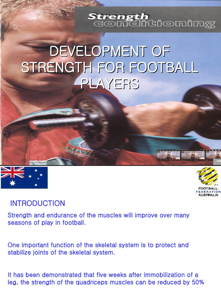 N.development of Strength For Football Players | Download Free PDF ...