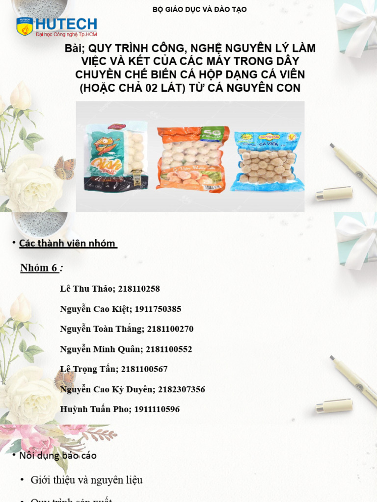 Nhóm 6 - CÁ H P D NG CÁ VIÊN | PDF