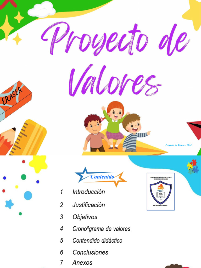 Proyecto de Valores Cívicos y Morazánicos | PDF | Tolerancia | Amistad