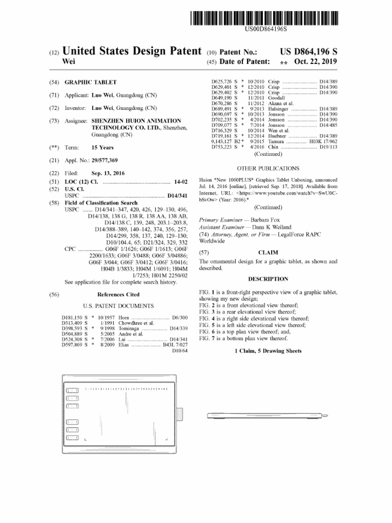 USD864196 | PDF | Computing | Computer Science