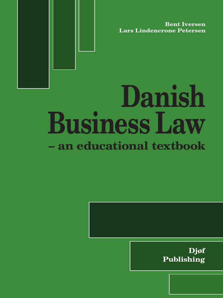 Danish Business Law Textbook Overview | PDF | Insurance | Tort