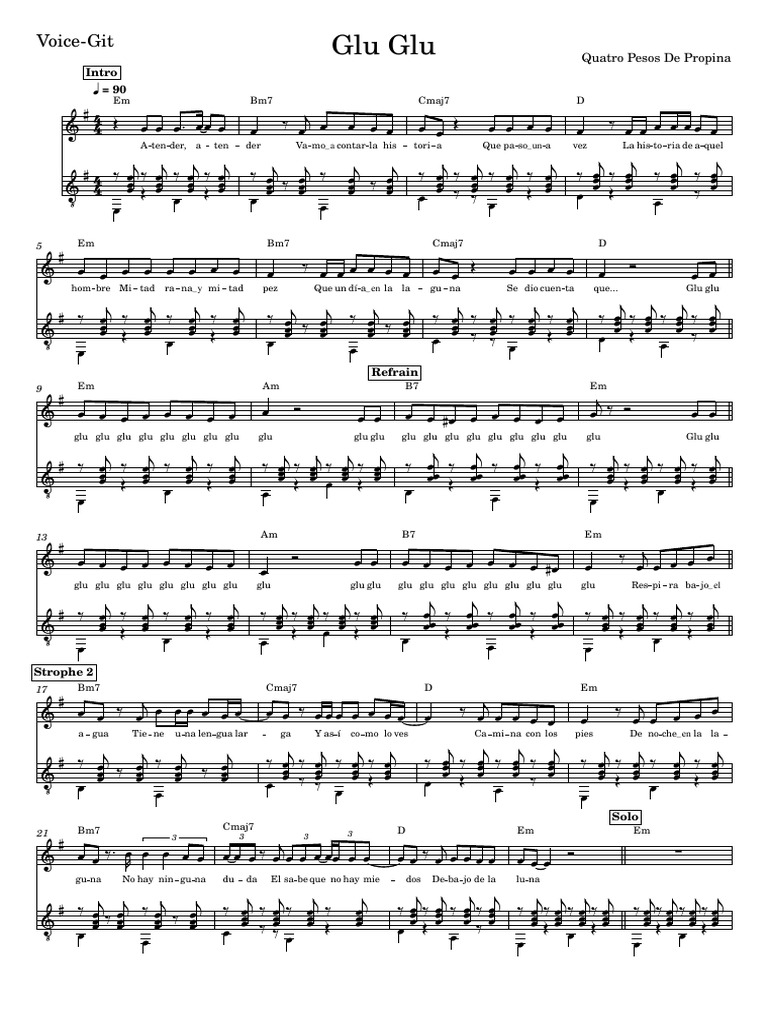 Glu Glu Voice Git 3seiten | PDF