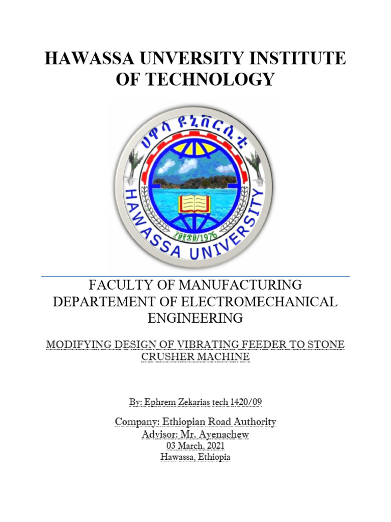 Ephrem-Zekarias Report and Project | PDF | Internal Combustion Engine | Piston