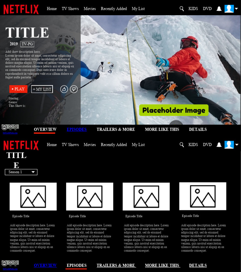 Netflix Modèle Pour Évaluation | PDF