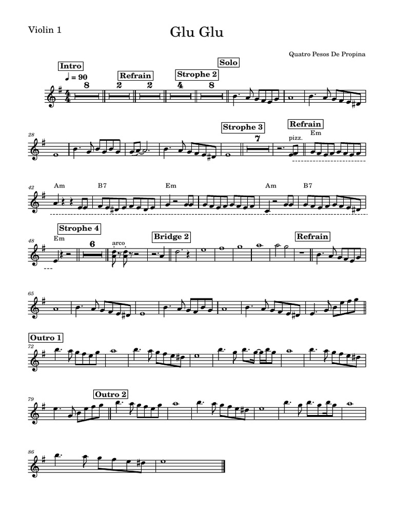 Glu Glu-Violin 1 | PDF