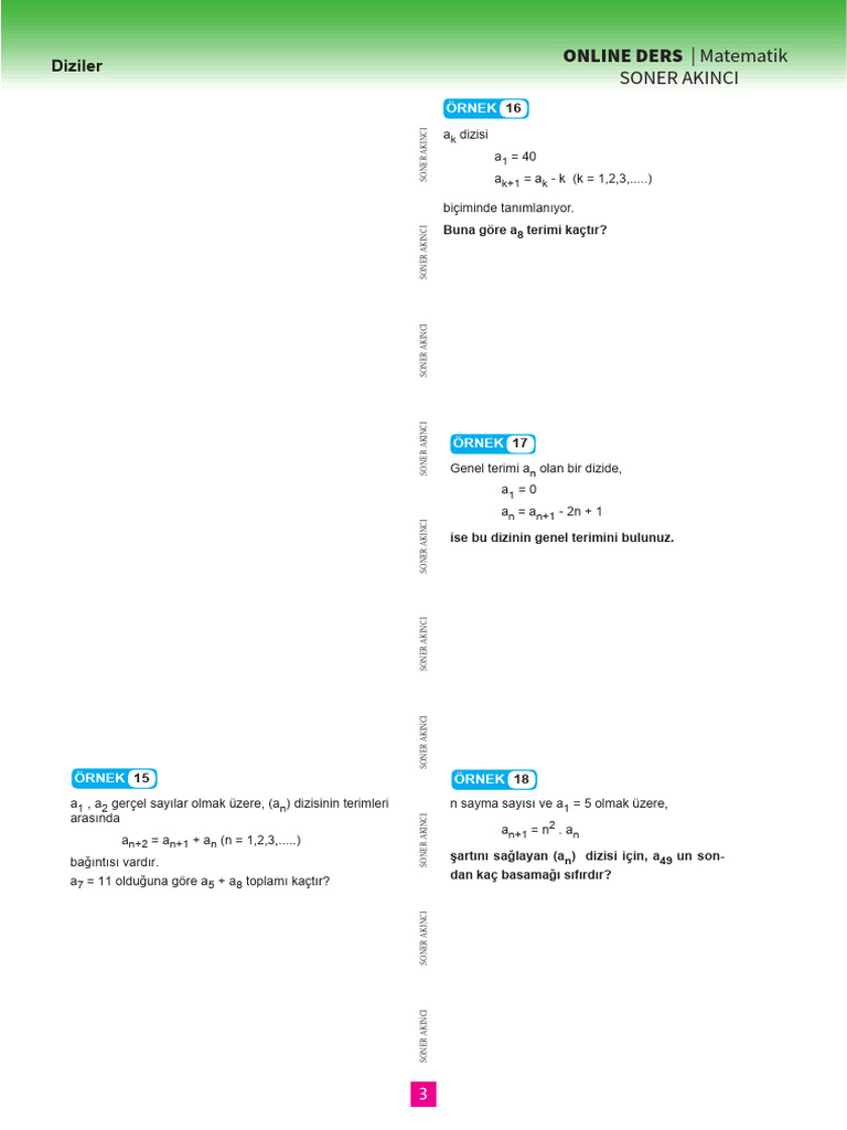 Ders-53 Diziler 02 | PDF