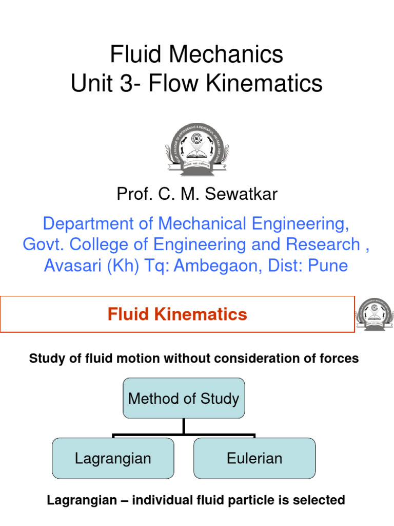 FM Unit3 | PDF | Fluid Dynamics | Laminar Flow