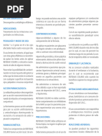 Refenax Gotas Nasales Prospecto | PDF | Asma | Farmacología