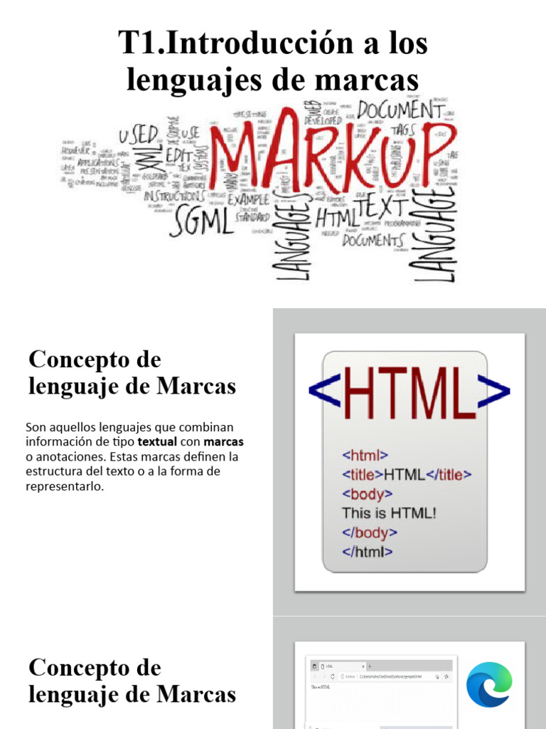 02 Resumen Tema 1 | PDF | Xml | Lenguaje de marcado