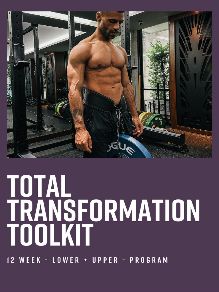 Total Transformation Resistance Program | PDF | Strength Training ...