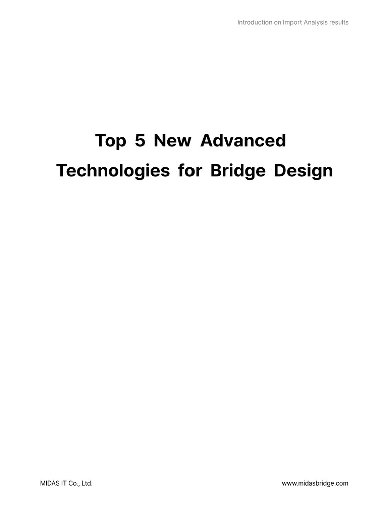 MIDAS_tip tut_5 advanced technologies | PDF