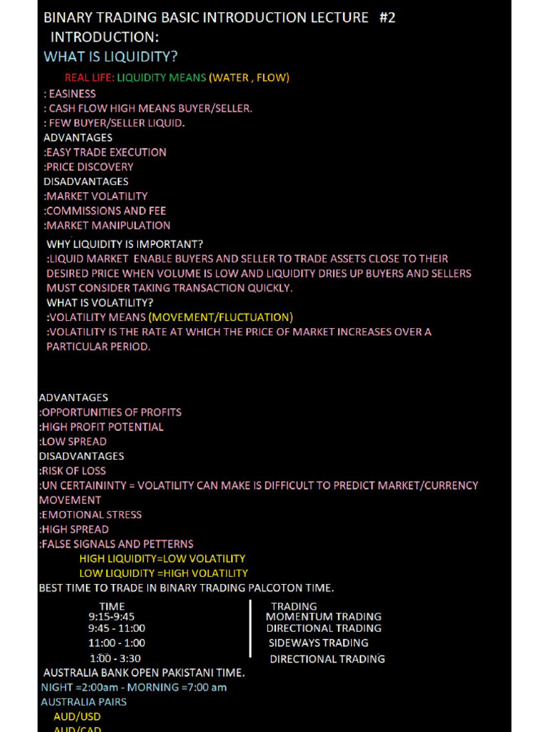 Binary Full Course Basic | PDF