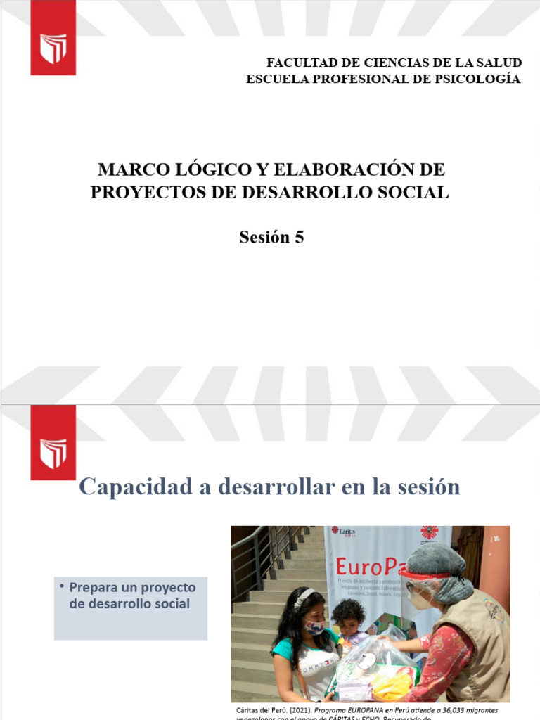 S5 PPT en Español Marco Lógico | PDF | Planificación