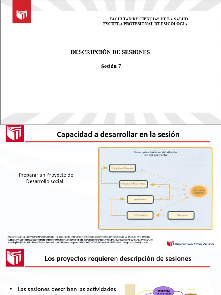 S7 ppt en Español Descripción de sesiones | PDF | Presupuesto