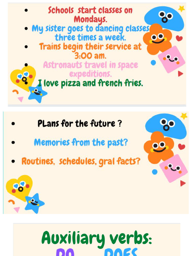 Grammar Presentation Present Simple Pdf