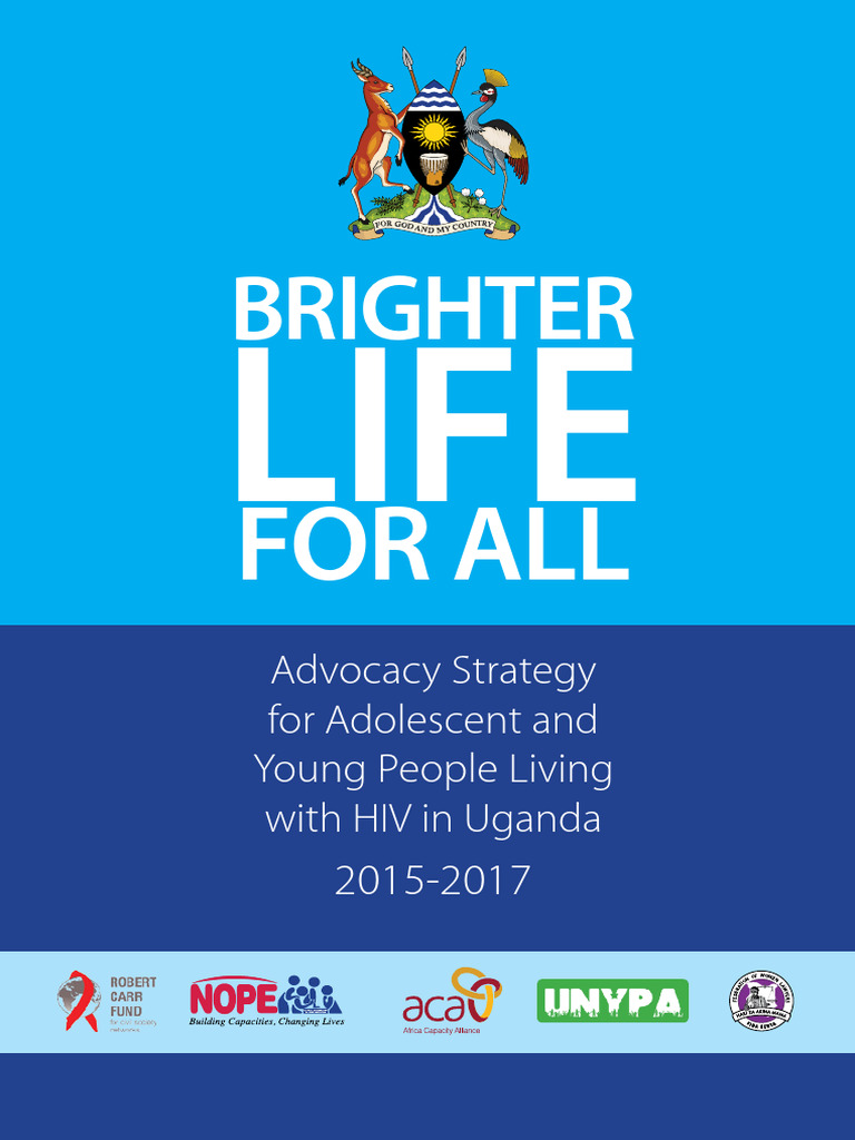 Uganda Printed Advocacy Strategy | PDF | Hiv/Aids | Adolescence
