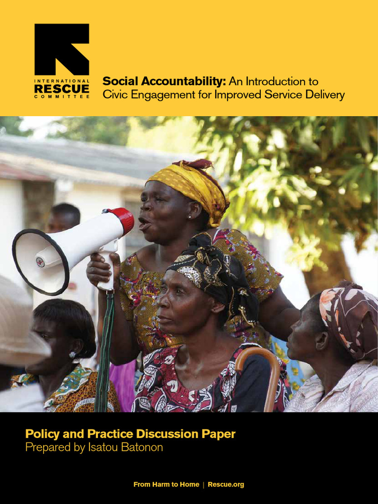 Irc Social Accountability Discussion Paper | PDF | Accountability ...