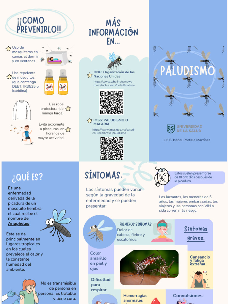 Prevención del Paludismo: Guía Esencial | PDF | Malaria | Medicina