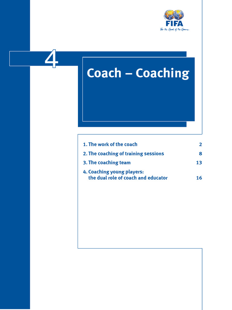 Chapter 04 Coach - Coaching | PDF | Methodology | Leadership
