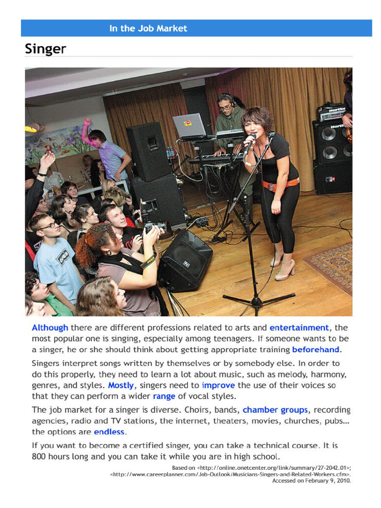 Reading - Singer | PDF