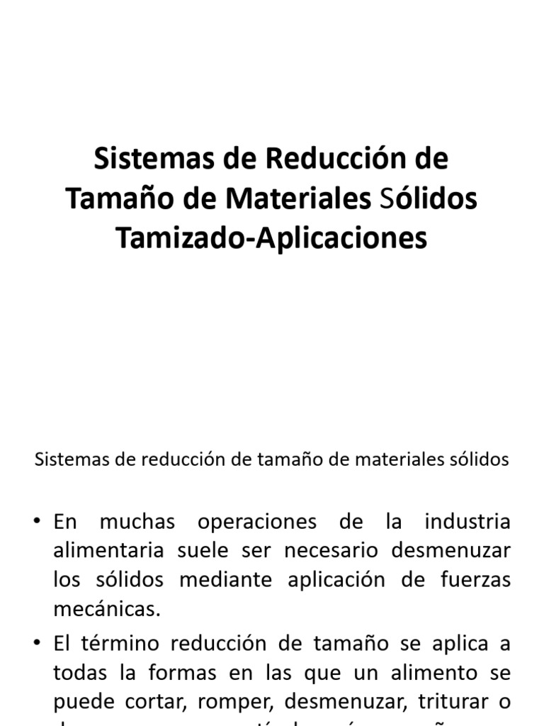 Tema IV Segunda Parte | PDF | Molino (molienda)