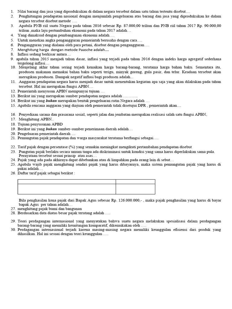 Neraca Pembayaran 2016: Analisis Surplus/Defisit | PDF | Pengelolaan ...