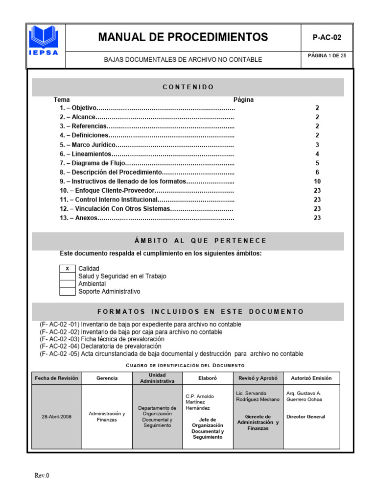 Man PAC02 | PDF | Administración Pública